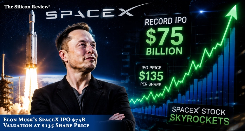 Elon Musk’s SpaceX IPO $75B Valuation at $135 Share Price