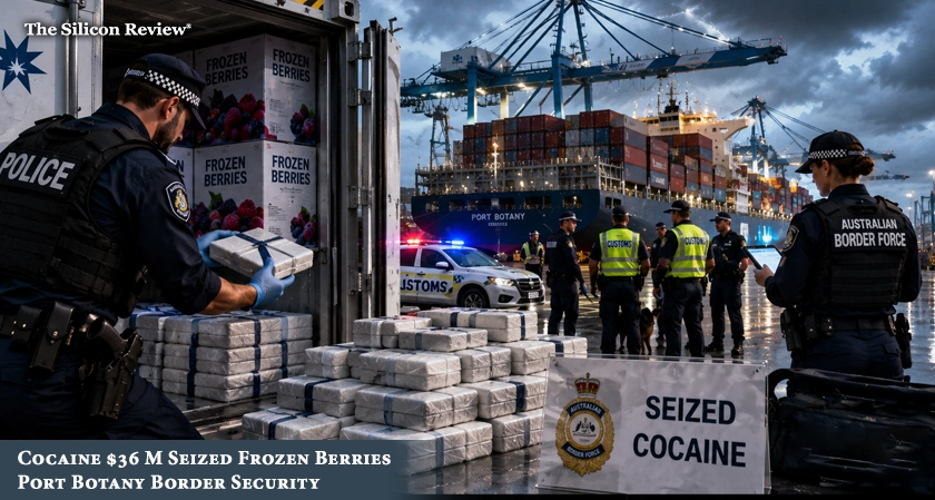 Cocaine $36 M Seized Frozen Berries Port Botany Border Security