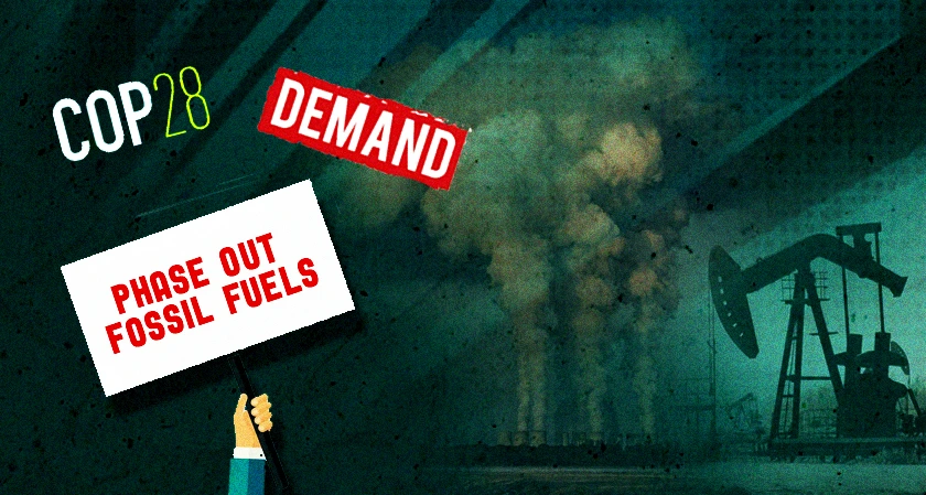 Civil society demanding phaseout fossil fuels