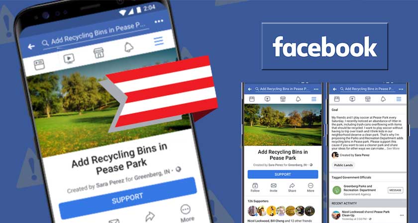 Facebook Launches a New feature Called Community Actions