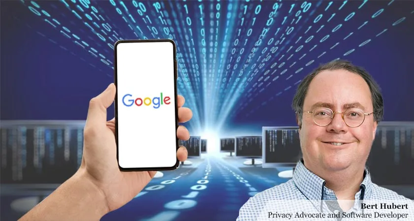 Googerteller beeps every time your computer sends data to Google