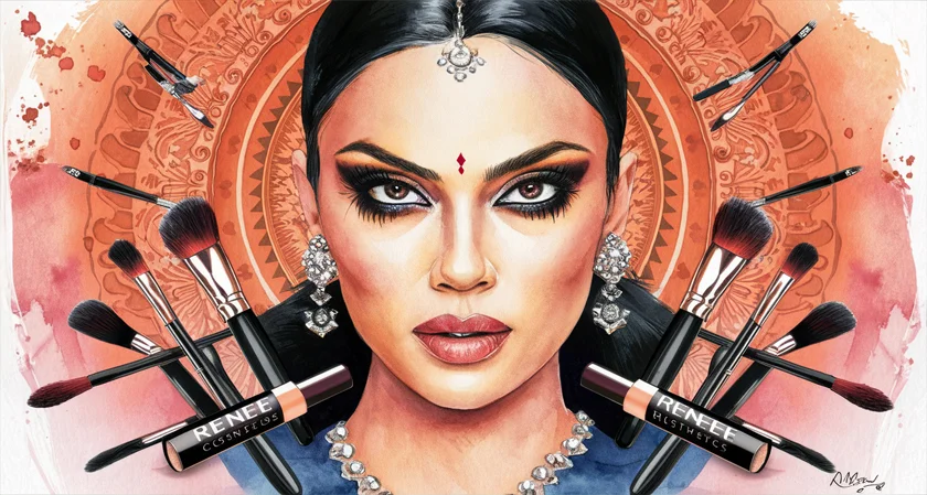 "Mrunal Thakur" Brand Ambassador for Renee Cosmetics