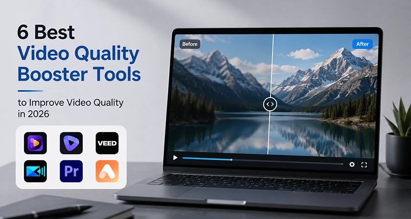 6 Best Video Quality Boosters to Improve Video Quality in 2026